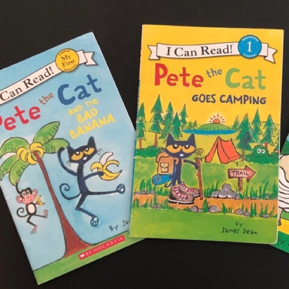 Pete The Cat | Other | Pete The Catkitty I Can Read Book Bundle By ...